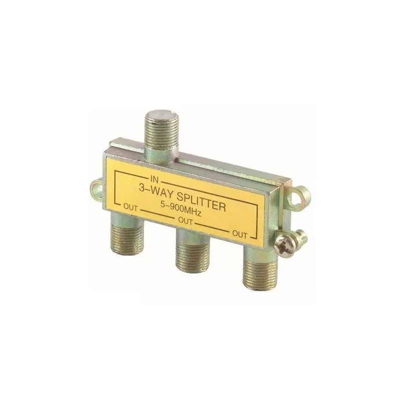 Divisor Splitter 3 Salidas Parabolica Coaxial Rg6