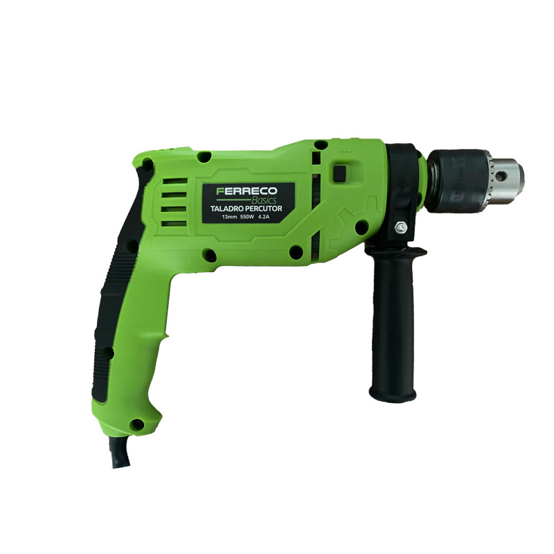 Taladro Percutor 1/2 550w Semi-profesional, Con Nivel | FERRECO