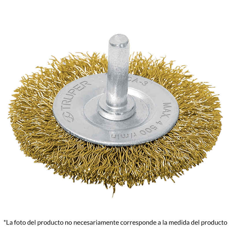 Grata Circular Alambre Grueso Calibre 0.3MM 4" Truper |Ferreco