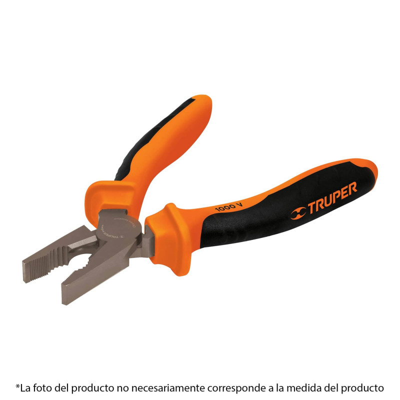 Alicate De Electricista 6PG Comfort Grip Marca truper/Ferreco