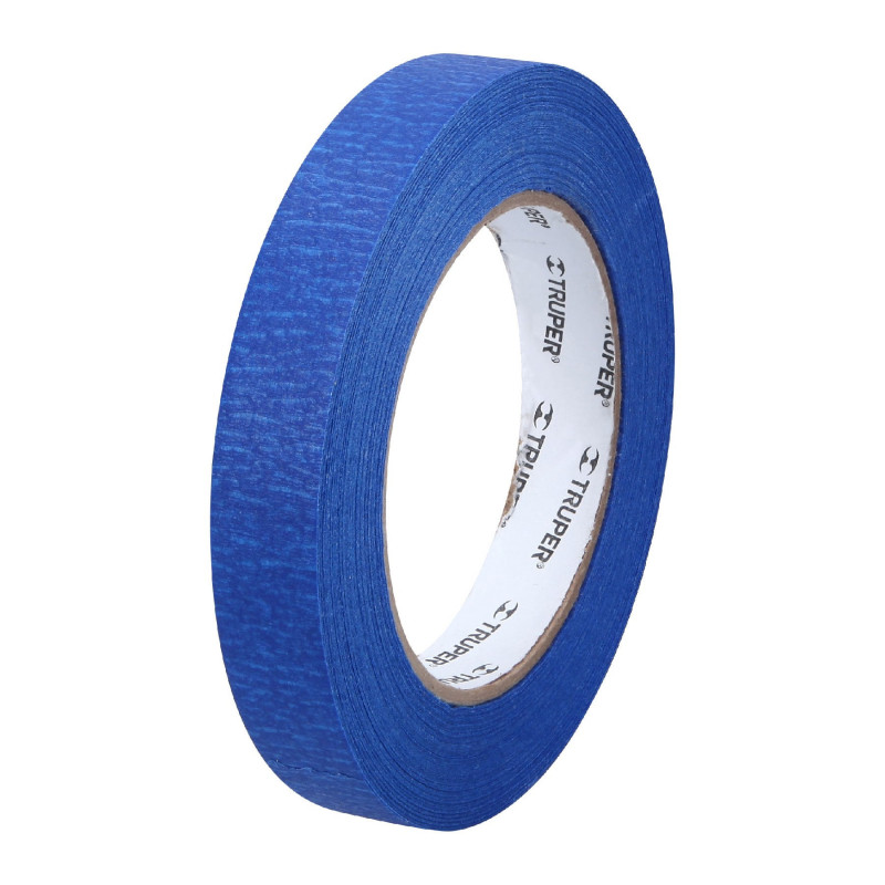 Masking tape, 3/4' x 50 m, azul" |Ferreco
